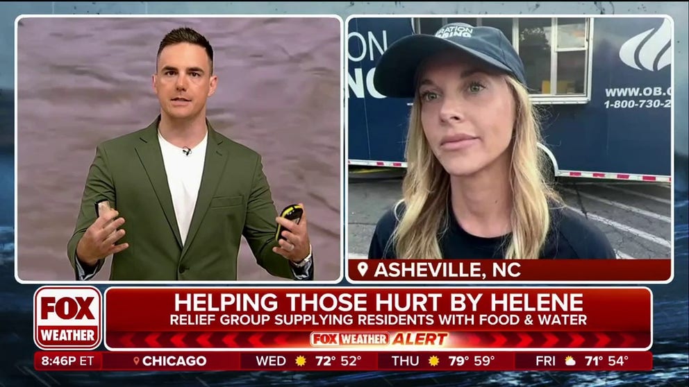 Coordinating a cause: Relief group is providing Helene aid for both ...