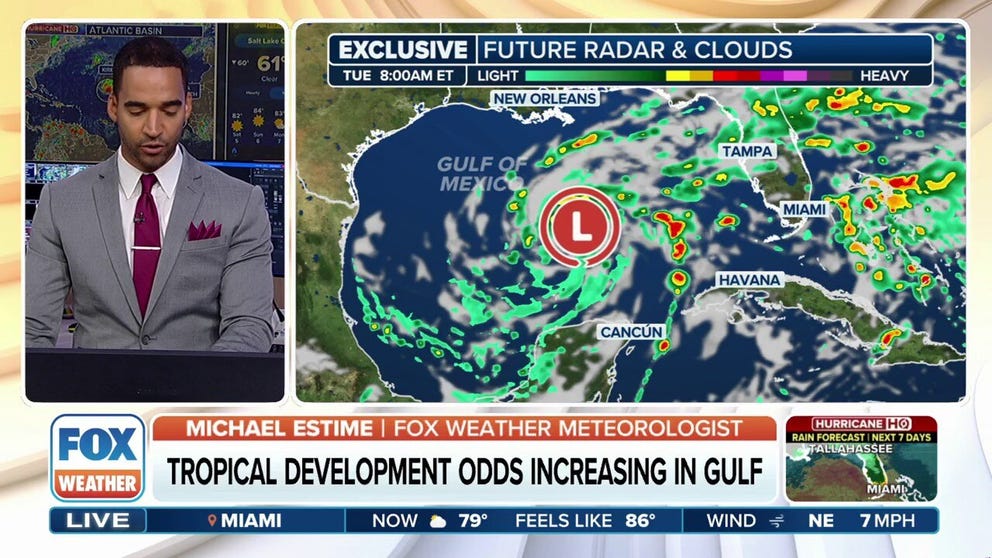 New tropical disturbance tracked in Gulf of Mexico | Latest Weather ...