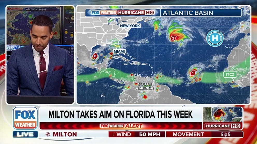 Forecasters tracking hurricanes Kirk, Leslie in Atlantic | Latest ...