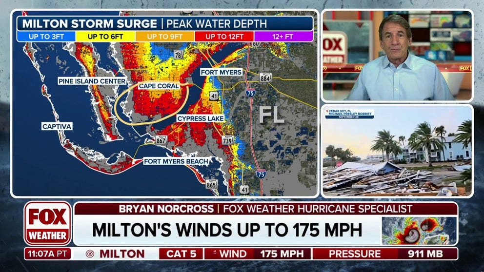 Hurricane Milton becomes strongest Atlantic hurricane in 5 years with ...
