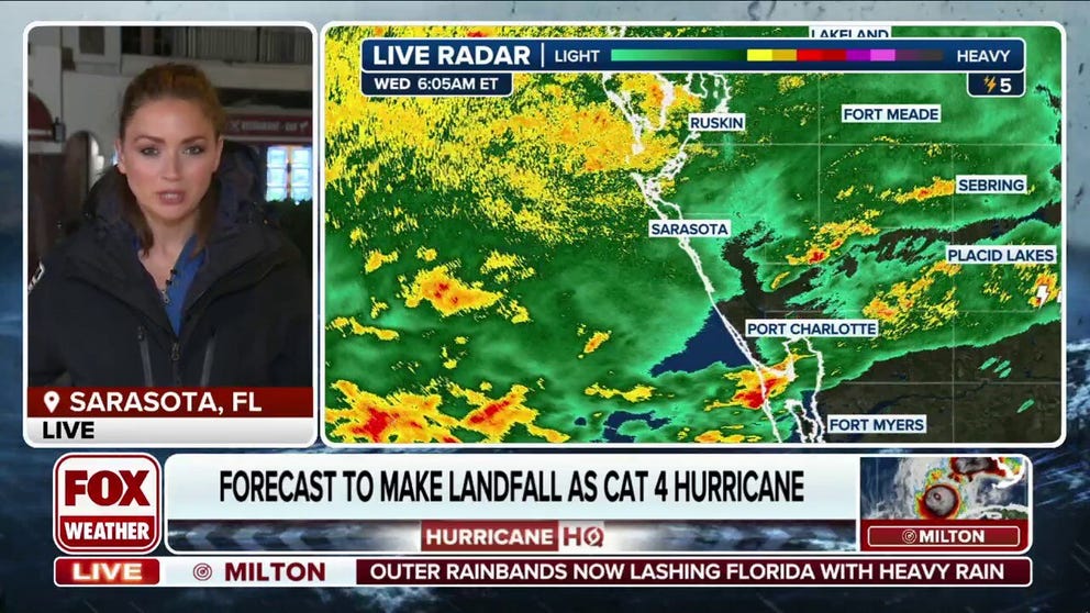 Milton forecast to make landfall as Catagory 4 hurricane | Latest ...