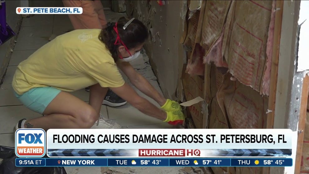 Debris from homes, businesses continue to pile up in Florida ...