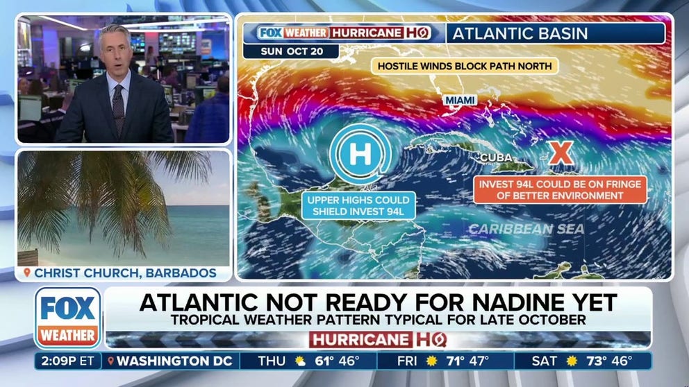 Development odds increase for Caribbean disturbance | Latest Weather ...