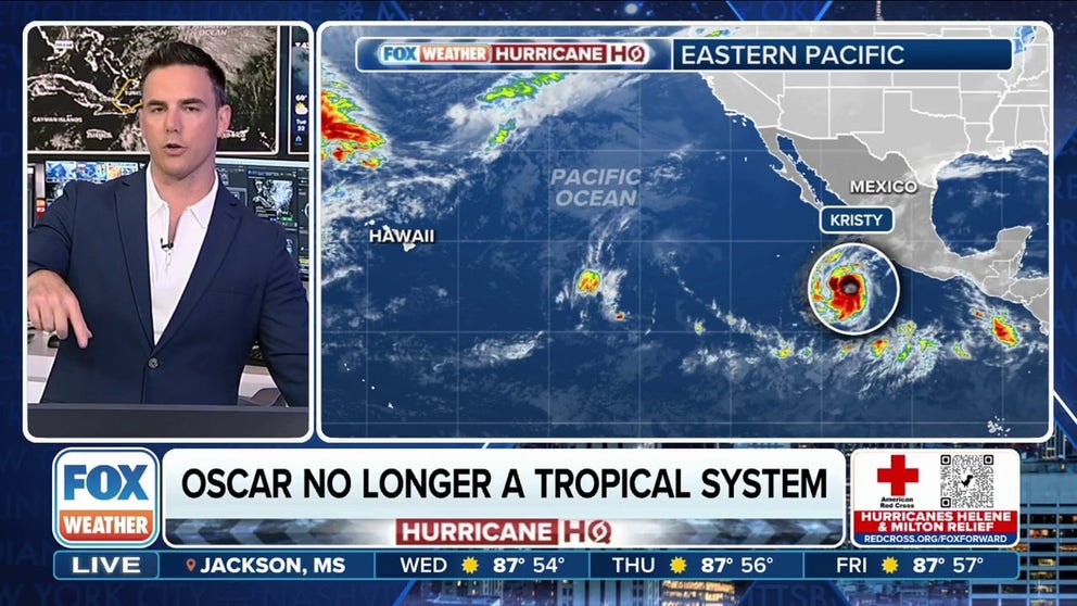 Hurricane Kristy could become a major hurricane this week as it swirls ...