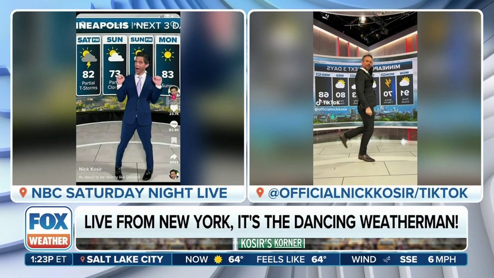 Live from New York! FOX Weather's Nick Kosir talks about 'SNL' Dancing ...