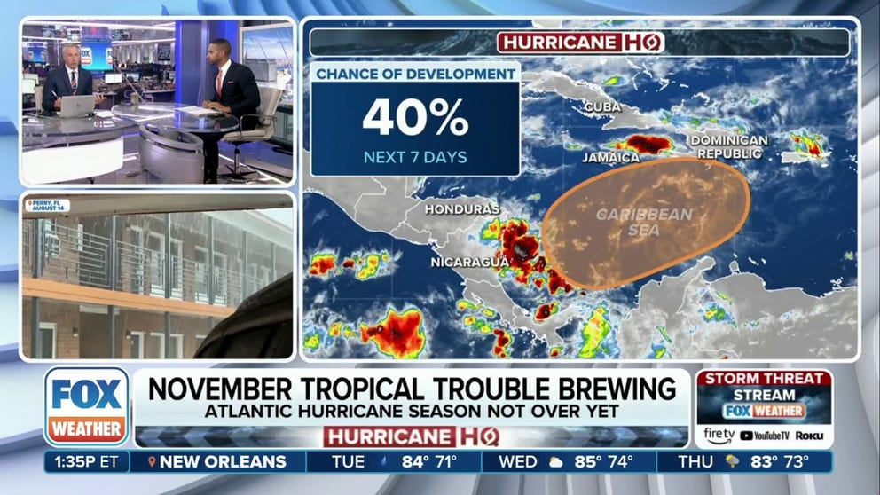 November tropical threat looms in Caribbean Sea for hurricane season's ...