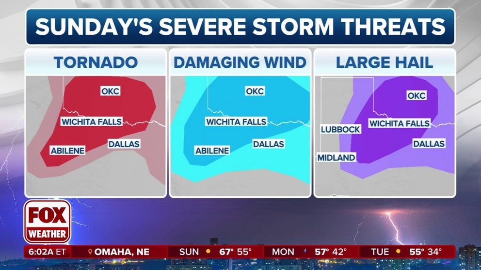 Severe weather threat continues across Plains after tornadoes tear ...