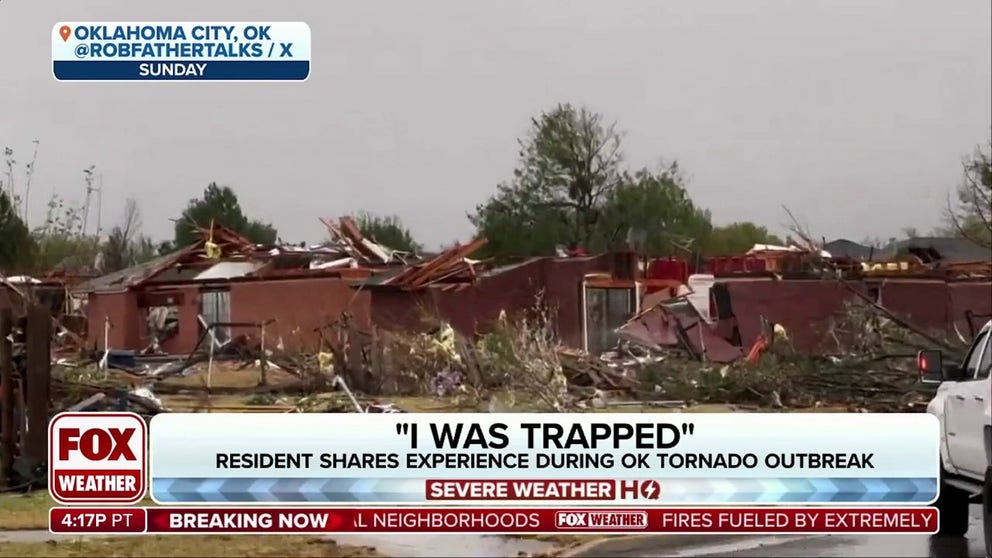 Oklahoma family survives after tornado rips a roof off their home ...