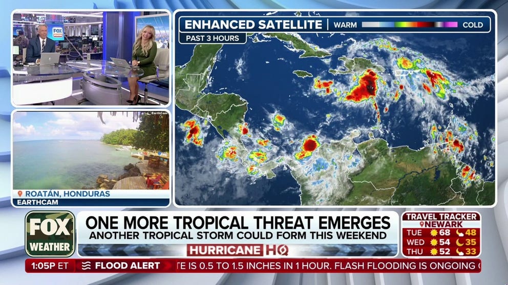 New tropical threat emerges in Caribbean Sea | Latest Weather Clips ...