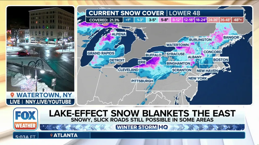 Snow winding down across Northeast after powerful winter storm wreaks ...