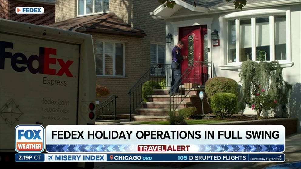 How FedEx navigates winter weather to deliver holiday cheer | Latest ...
