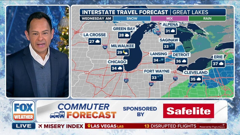 FOX Weather commuter forecast: How travel conditions look across the US ...