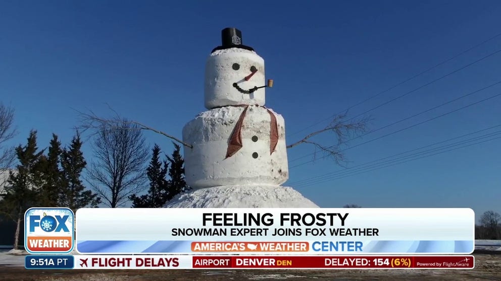 How to build the perfect snowman | Latest Weather Clips | FOX Weather