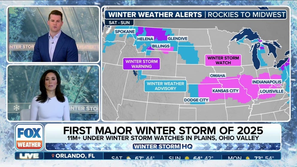 Snow, ice to stretch from coast-to-coast in high-impact winter storm ...