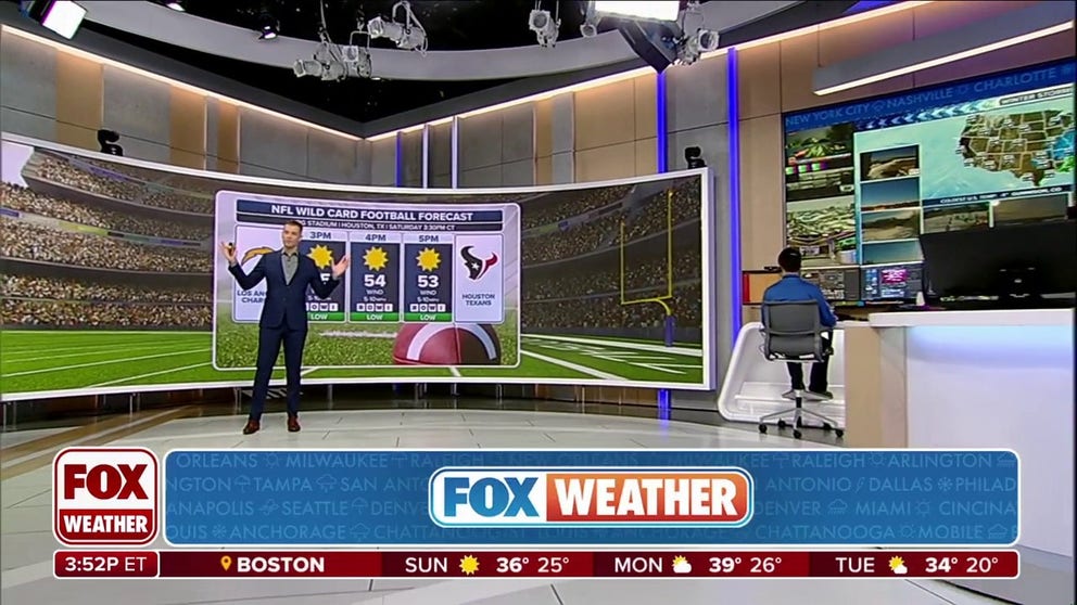 Football playoff weather forecast | Latest Weather Clips | FOX Weather