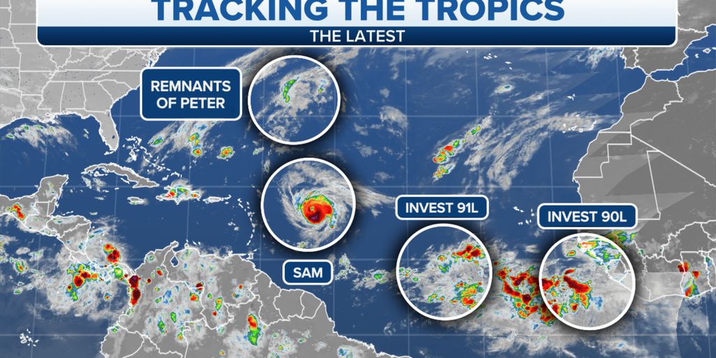 Tracking the tropics: Forecasters watch monstrous Hurricane Sam, 3 ...