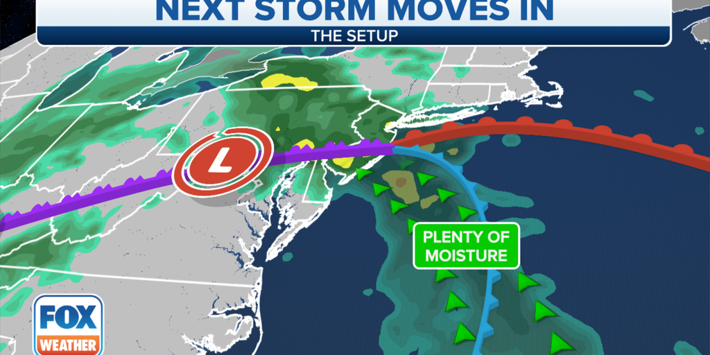 Large Storm System Brings Heavy Rain Coastal Flooding And Gusty Winds