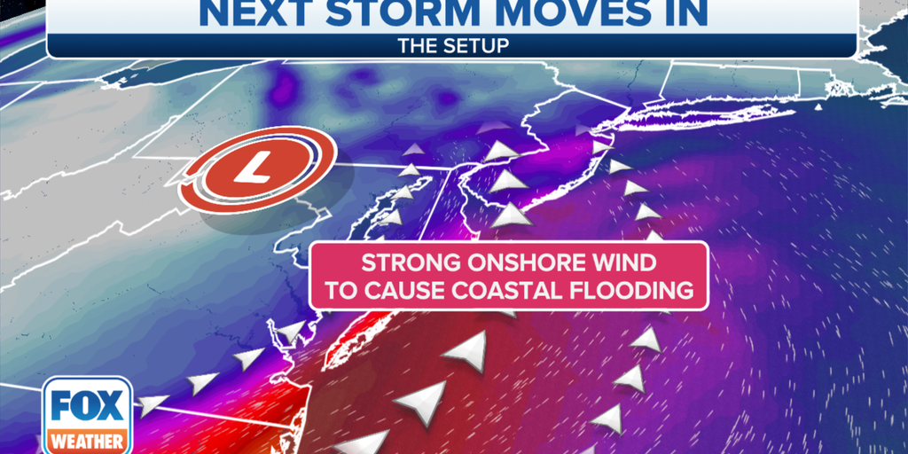 Strong Onshore Winds Cause Worst Coastal Flooding Since 2003 In Parts
