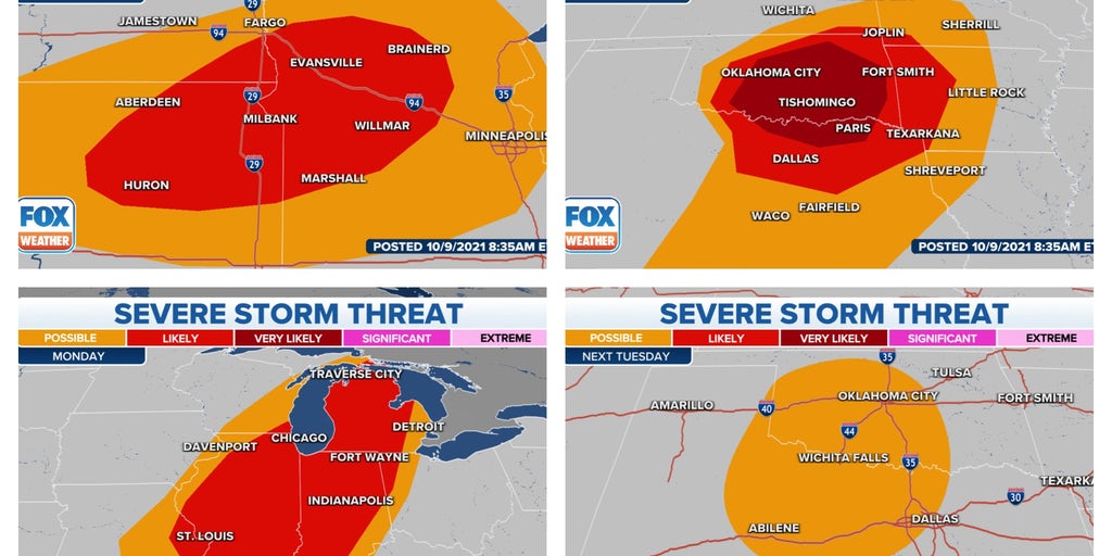 Severe weather possible over next several days | Fox Weather