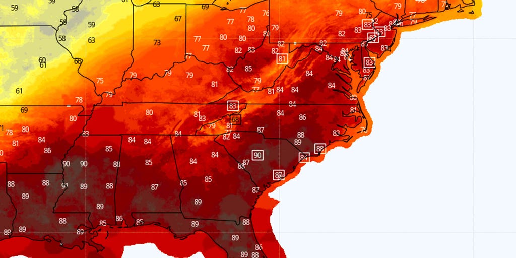 More than a dozen record highs being challenged Friday as heat moves ...