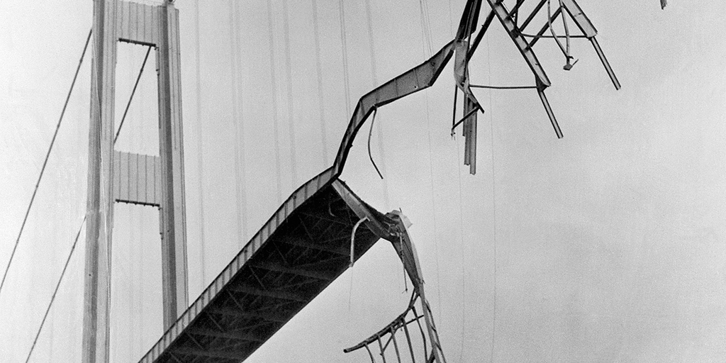 Tacoma Narrows Bridge collapsed more than 80 years ago | Fox Weather
