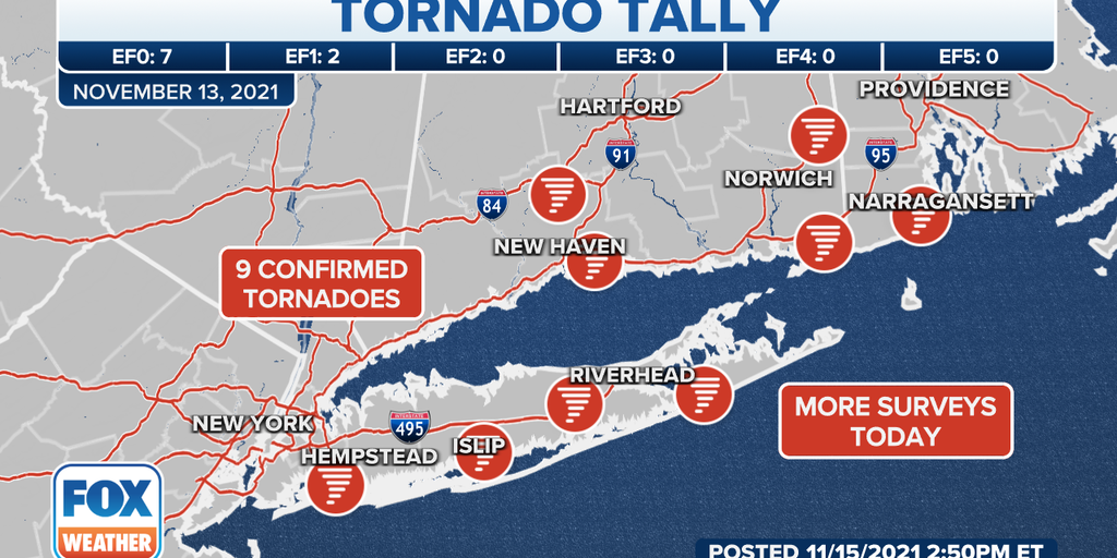 Teams confirm first Connecticut, Rhode Island tornadoes in November ...