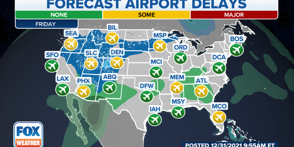 New Year's Eve travel forecast: Staffing shortages, weather disrupts ...
