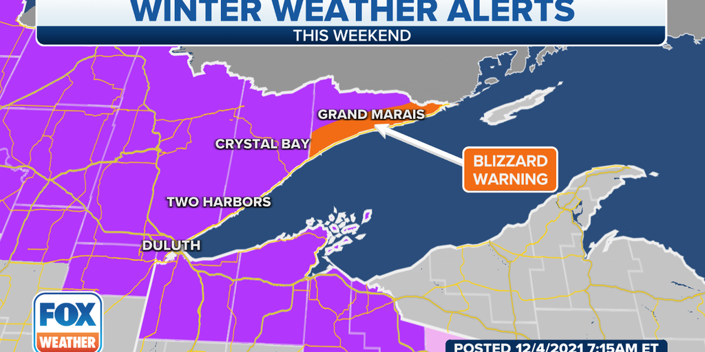 Winter storm impacting Upper Midwest | Fox Weather