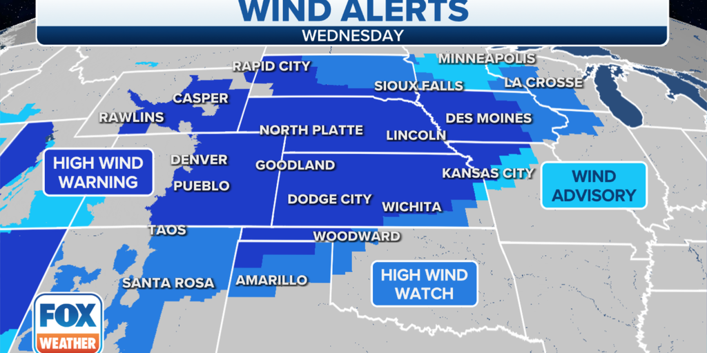 More than 88 million under wind alerts ahead of 'historic' event | Fox ...