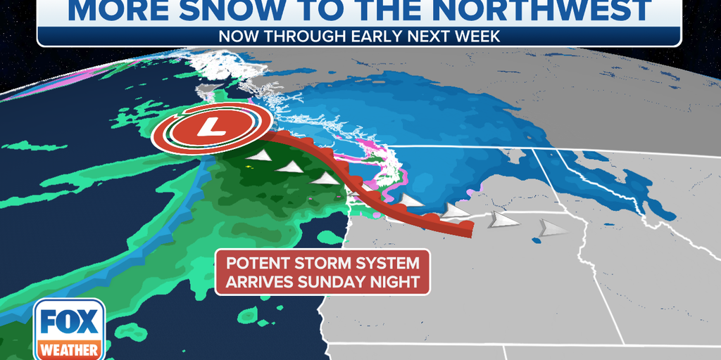 After record-wet November, areas near Seattle may see a little snow to ...