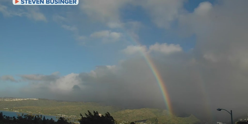 Hawaii professor creates app to predict where rainbows will occur | Fox ...