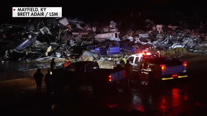 Catastrophic tornado damage reported in Mayfield, Kentucky | Fox Weather Catastrophic tornado damage reported in Mayfield, Kentucky | Fox Weather