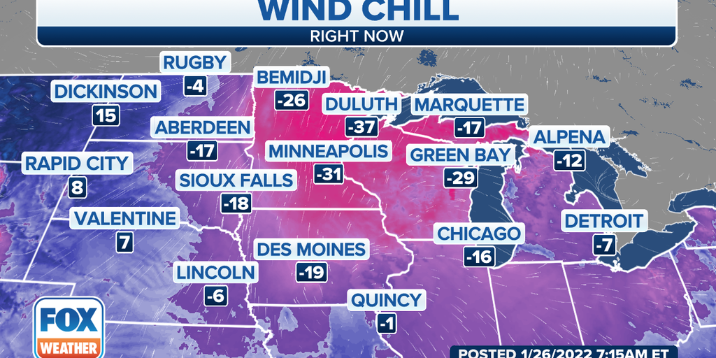 Extreme cold grips Central US as arctic air spreads into Northeast ...