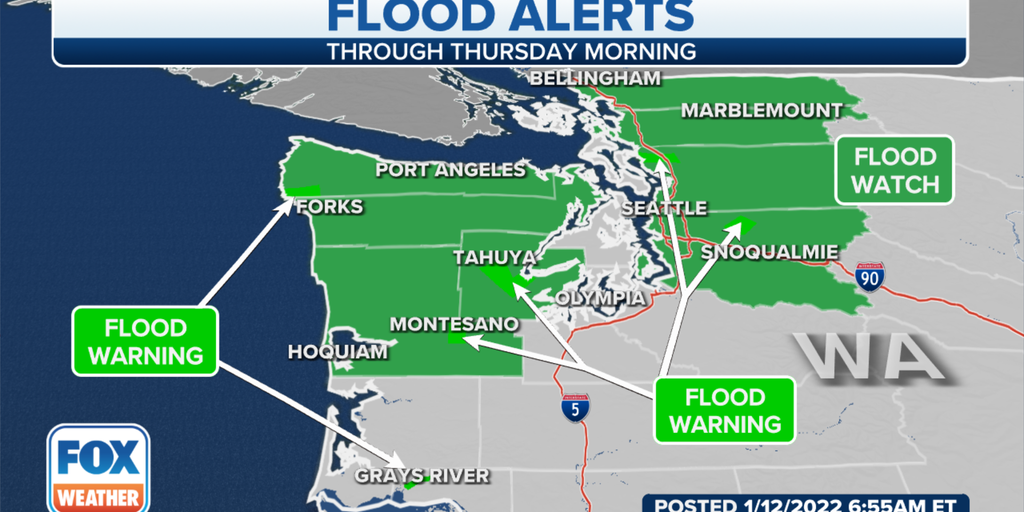 Atmospheric river could trigger flooding in waterlogged Pacific ...