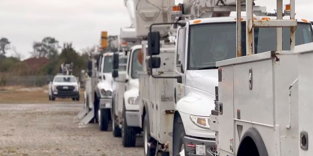 2,500 power workers staged in North Carolina ahead of ice storm | Fox ...
