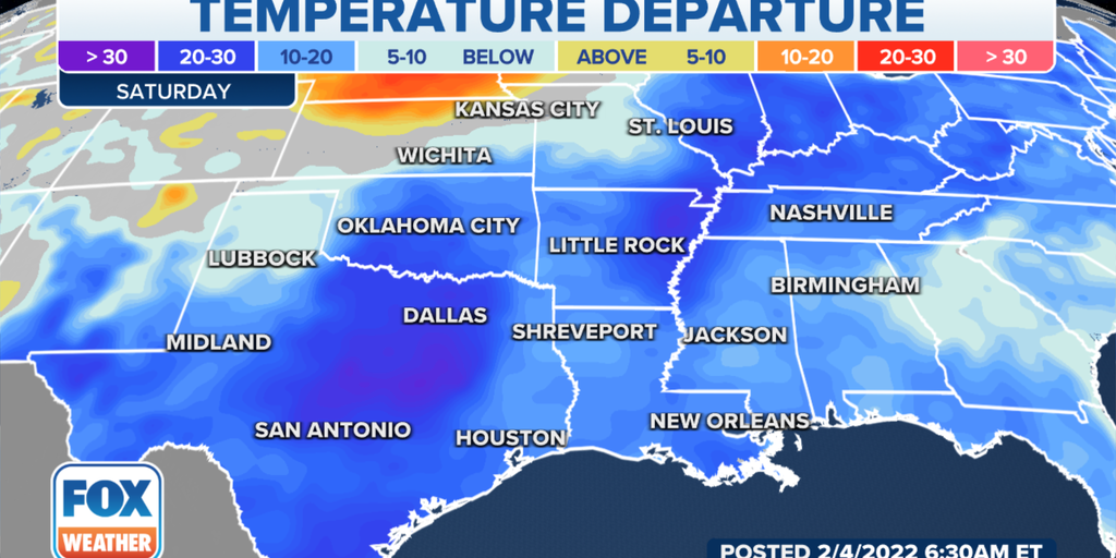 Winter storm ushers in arctic chill for eastern half of nation | Fox ...