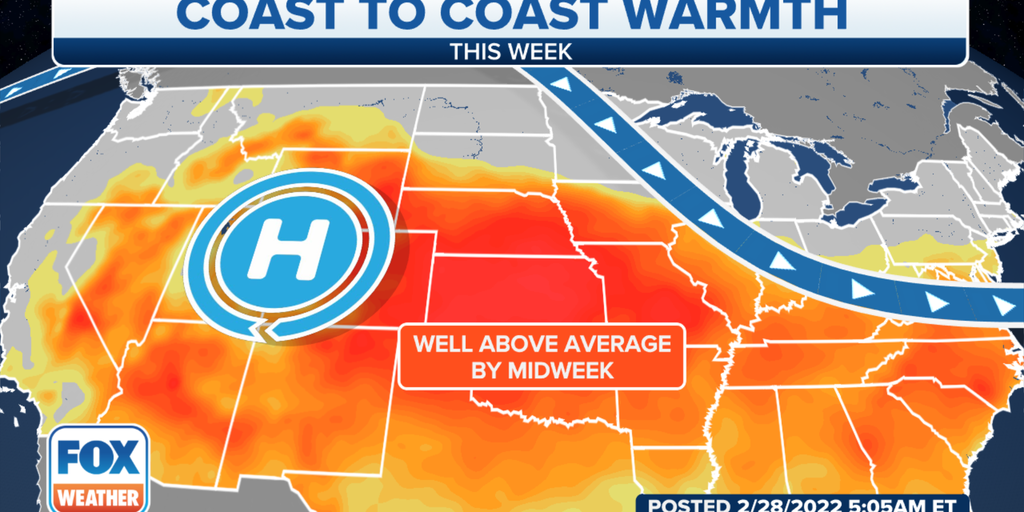 Coast-to-coast warmth to ring in climatological spring | Fox Weather