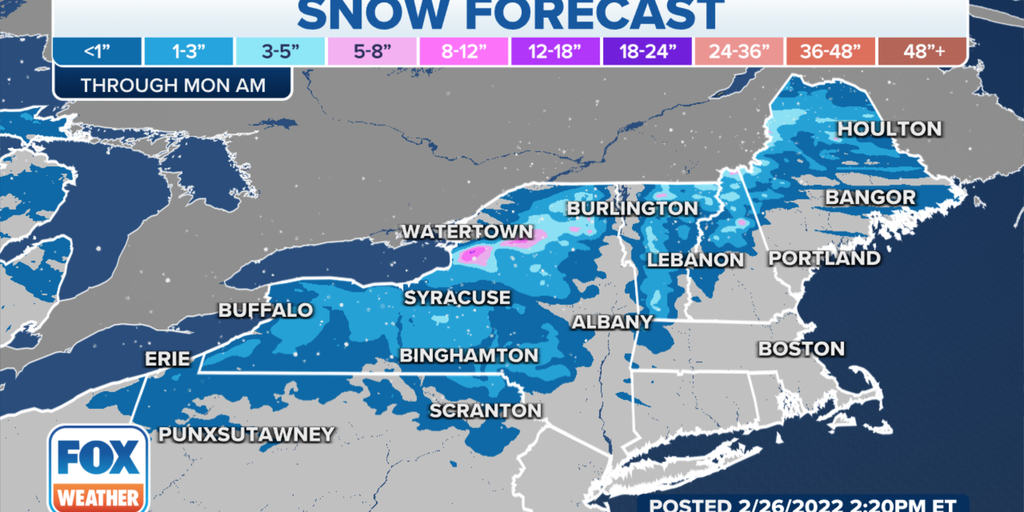 Front to produce snow squalls, enhance lake effect snow in the ...