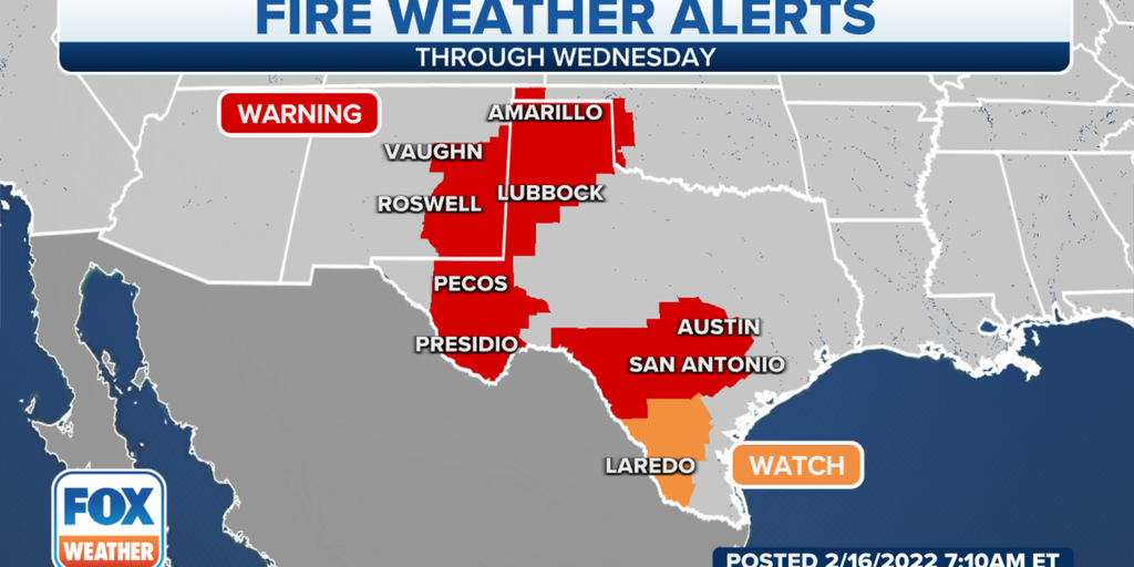 80-mph gusts possible amid critical risk of fire weather in New Mexico ...