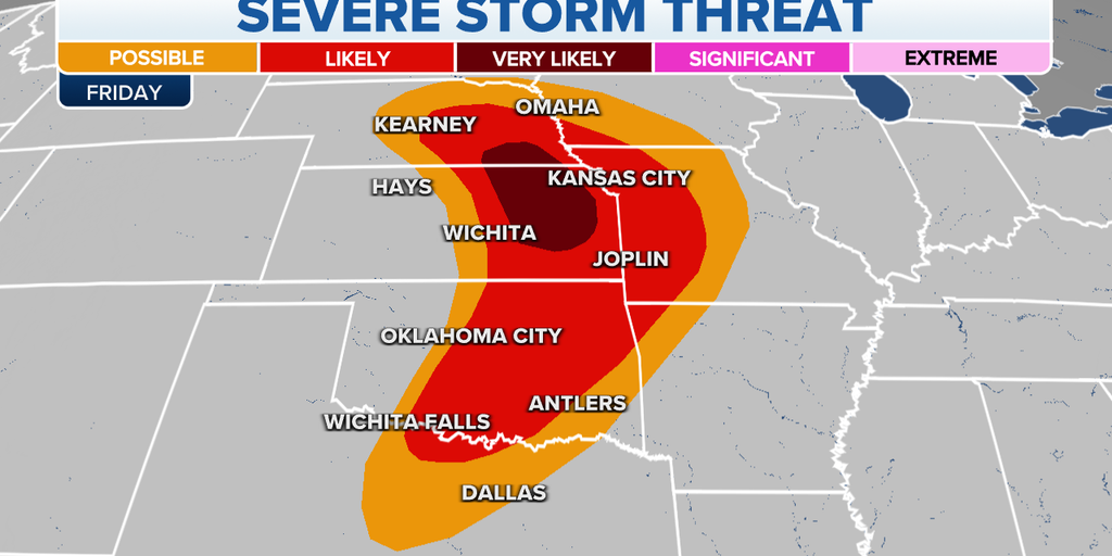 Severe Storms Including Tornado Threat Expected To Return To Plains