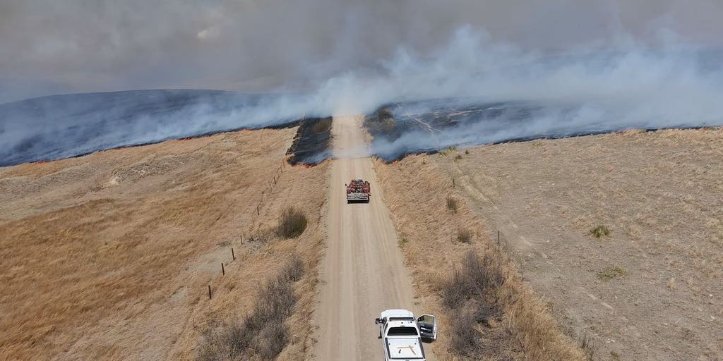 Nebraska firefighters make progress on Road 702 Fire despite critical ...
