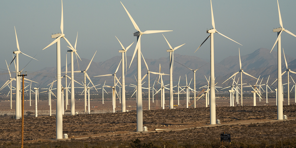 Wind energy becomes second-largest source of US power for 1 day in ...