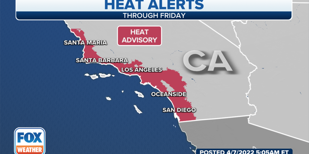 Triple-digit temperatures possible in Southern California by the end of ...