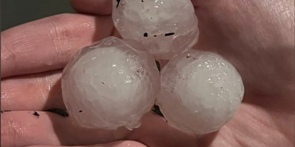 Softball-sized hail reported in Arkansas on Friday | Fox Weather