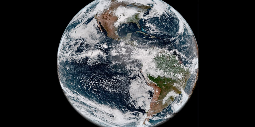 Smile! First images arrive from new GOES-18 weather satellite | Fox Weather