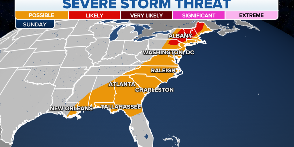 Severe Thunderstorm Watches issued for 26.6 million Americans | Fox Weather
