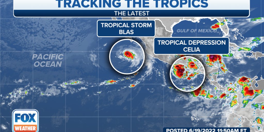 Tropical Depression Celia making another run off Mexico – could become ...