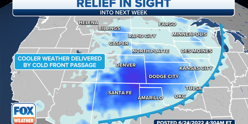 Yes, it’s still hot, but heat relief in sight by late weekend | Fox Weather