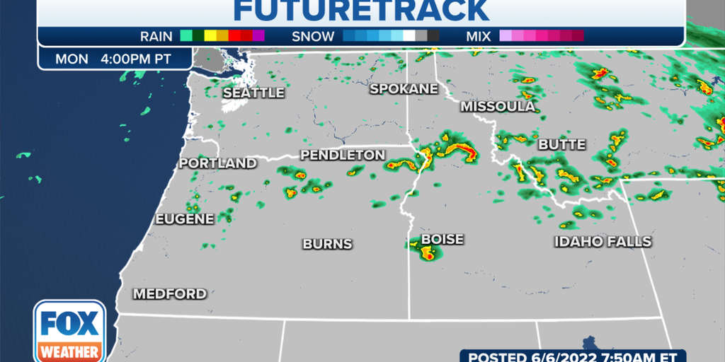 Western US to see a soggy start to the week | Fox Weather