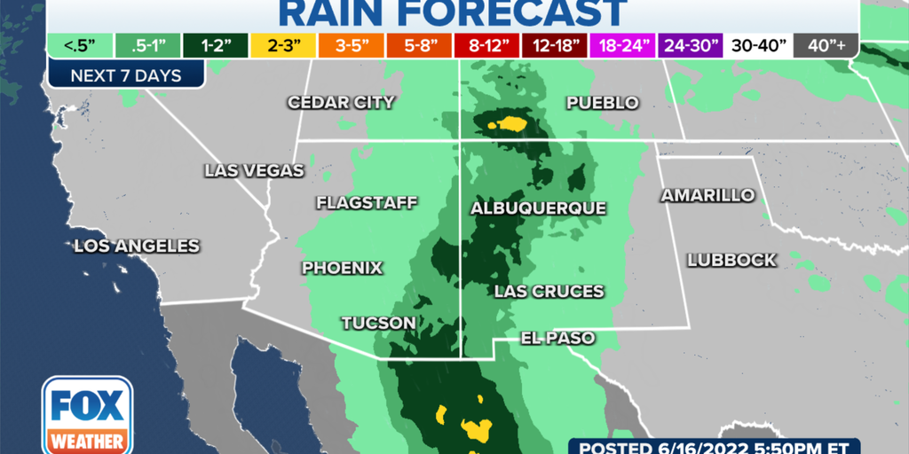 Monsoon thunderstorms continue to pose flood threat in Southwest | Fox ...